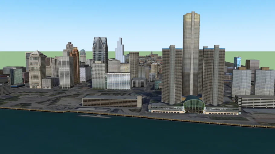 Detroit | 3D Warehouse