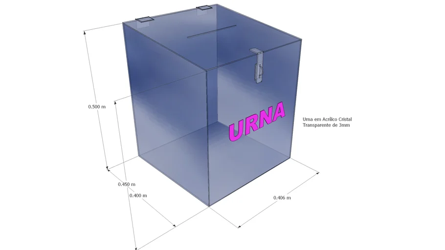 URNA EM ACRÍLICO | 3D Warehouse