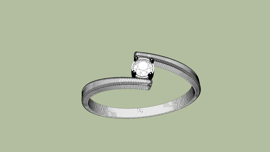 Basic Diamond Ring | 3D Warehouse