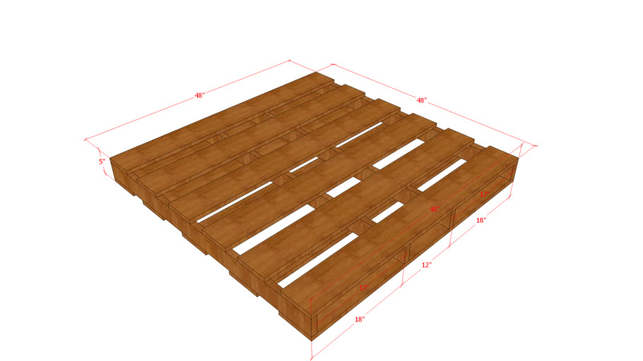 wood pallet | 3D Warehouse
