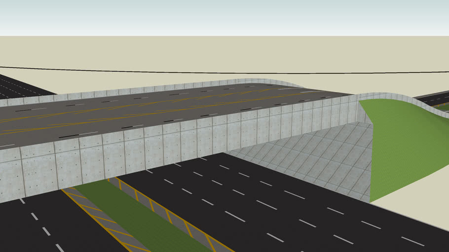 FREEWAY INTERCHANGE | 3D Warehouse