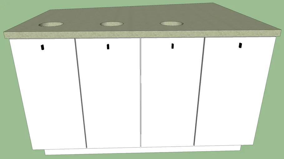 Breakroom Island | 3D Warehouse