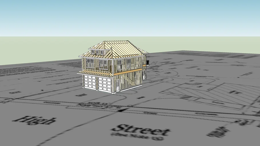 High St Garage | 3D Warehouse