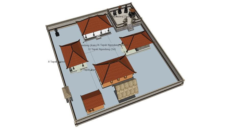 Rumah Tradisional Bali | 3D Warehouse