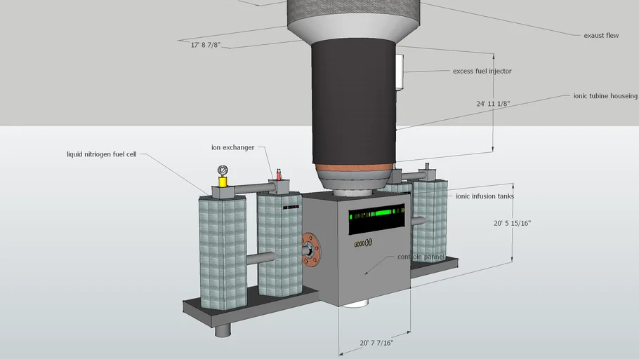 turbo ion drive | 3D Warehouse