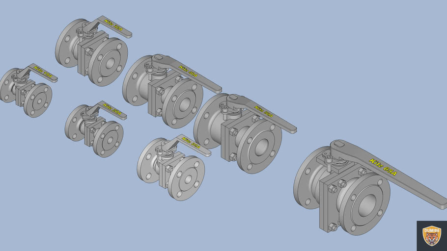 Ball Valve Kitz Fullsize | 3D Warehouse
