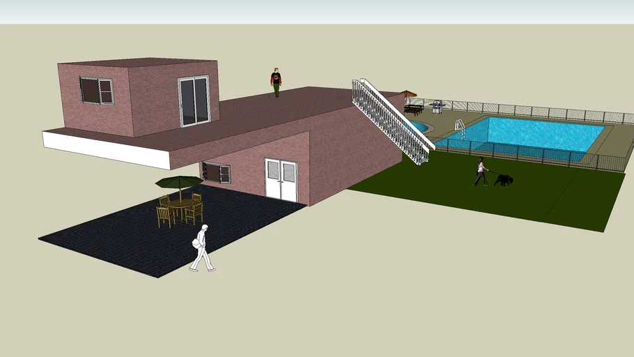 Pool house | 3D Warehouse