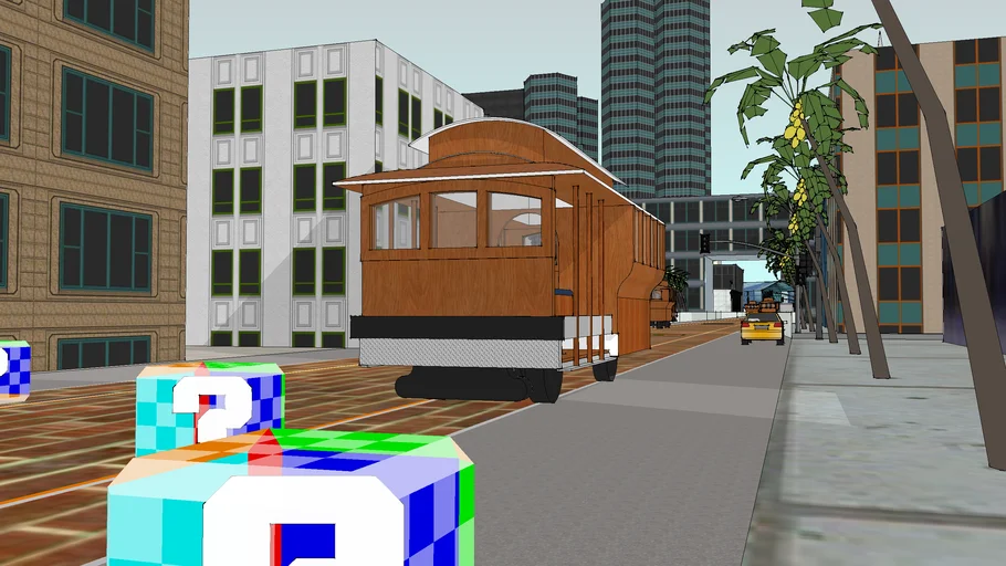 Mario Kart Double Dash hack: San Diego Railroads | 3D Warehouse