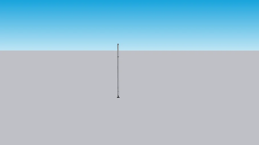 300mm 5.4M Gable Upright #1 | 3D Warehouse