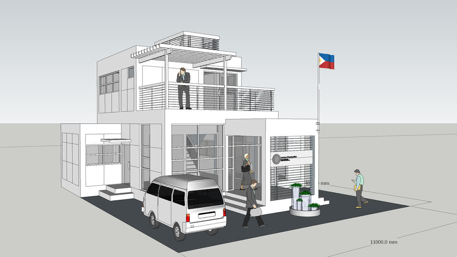 Small Office Building | 3D Warehouse