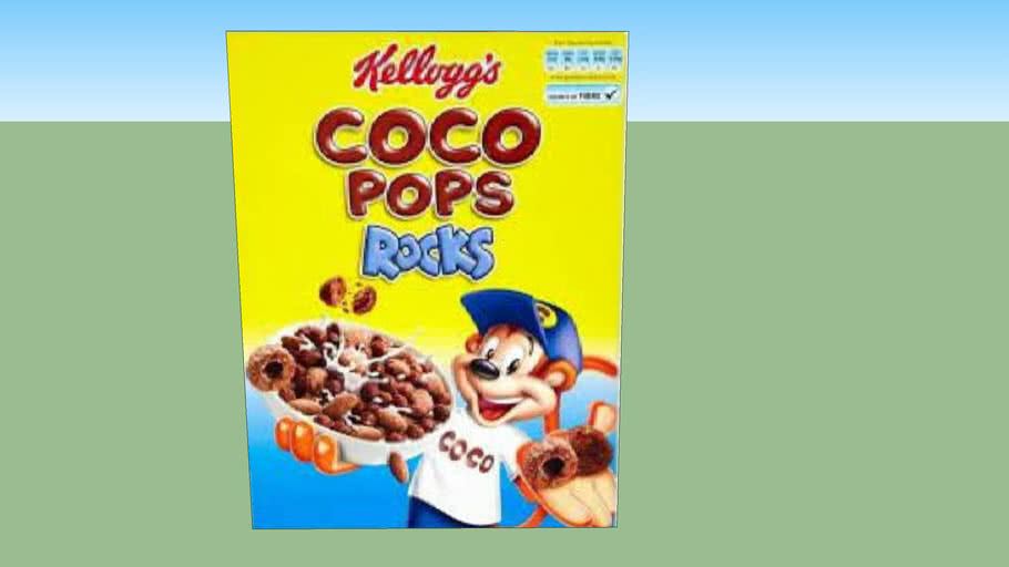 Kellogg's Coco Pops Rocks | 3D Warehouse