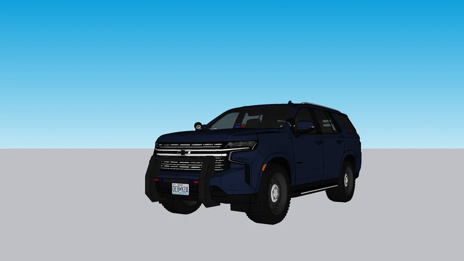2021 Chevrolet Tahoe Unmarked Police Interceptor | 3D Warehouse