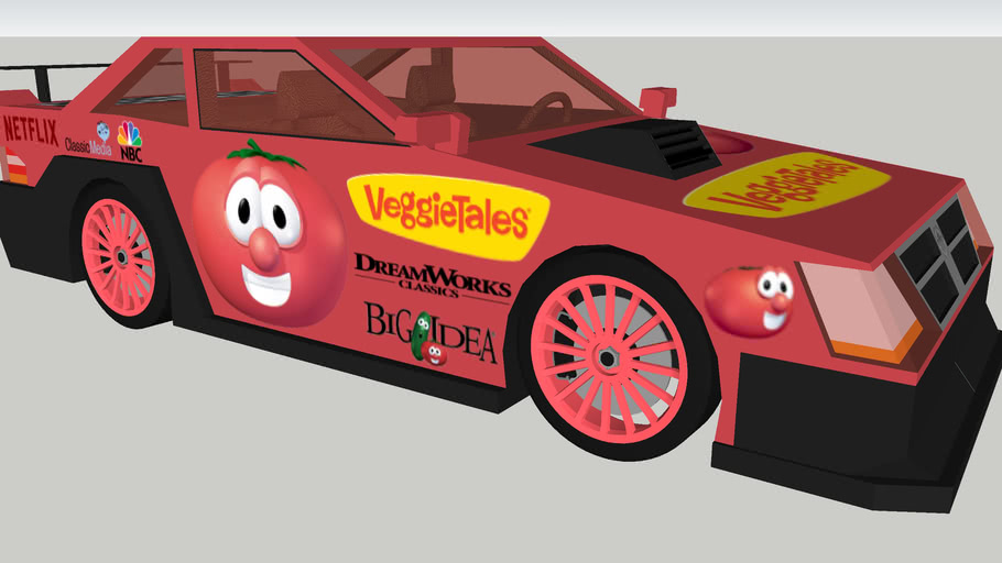 VeggieTales Bob The Tomato Car | 3D Warehouse
