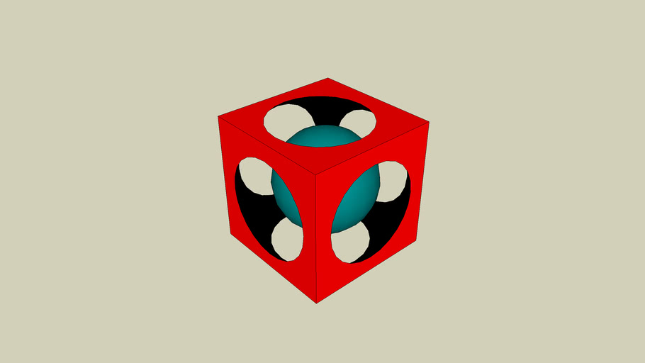 Basic Marble Blast Carbon Power up Cube | 3D Warehouse