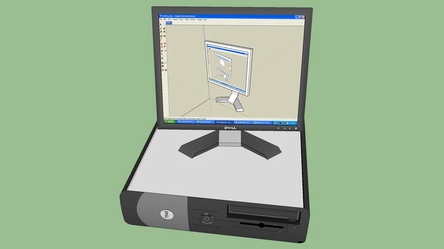 Dell GX260 w/lcd | 3D Warehouse