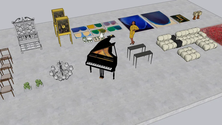 objetos | 3D Warehouse