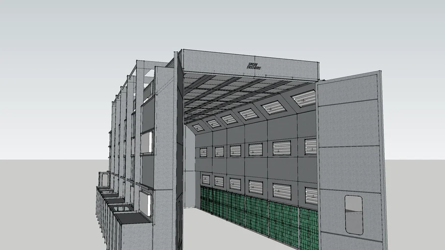 Spray Booth | 3D Warehouse