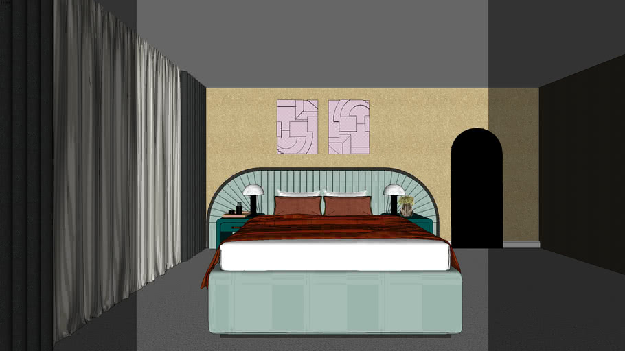 Head Board 3 - bedroom | 3D Warehouse