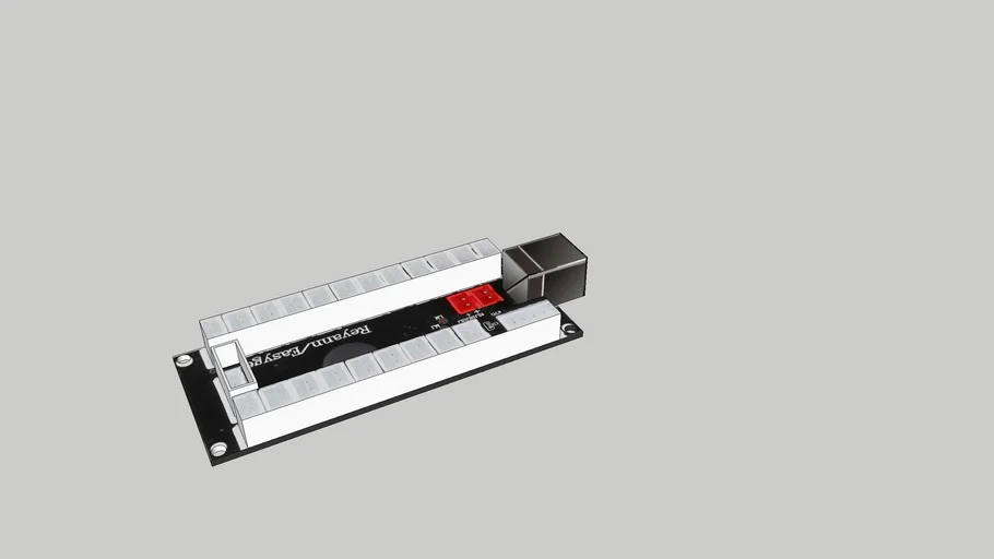 Zero Delay USB Arcade Encoder (v2) | 3D Warehouse