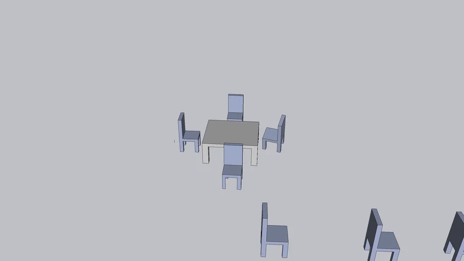 table | 3D Warehouse