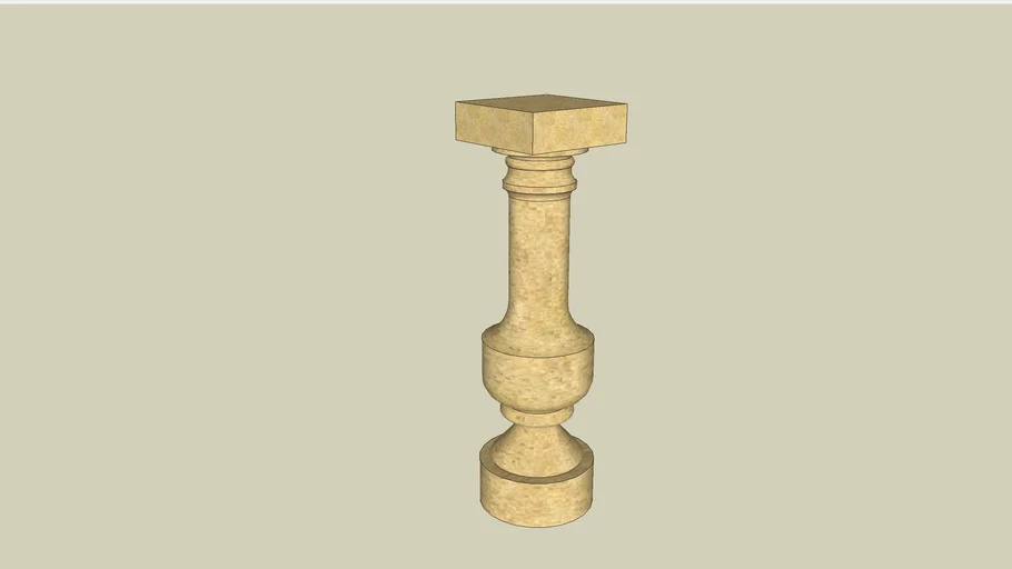 Baluster | 3D Warehouse