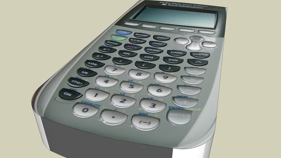 Ti-84 Plus Silver Edition (finished version) | 3D Warehouse