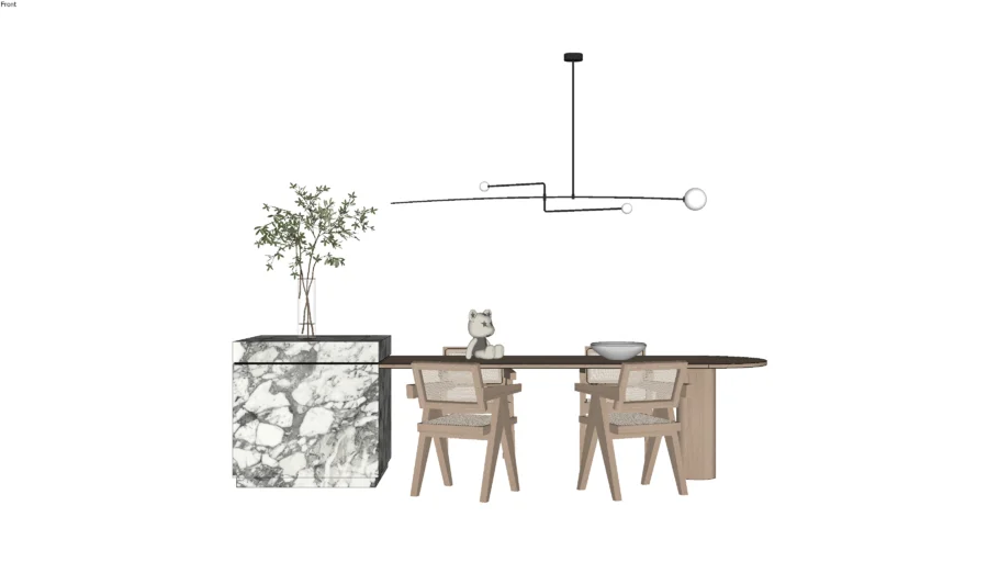 dining table | 3D Warehouse