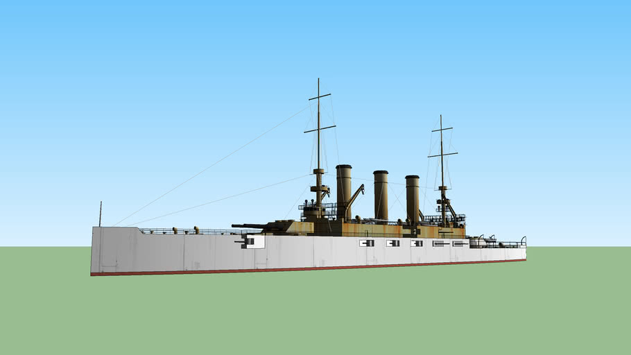 USS Maine (BB-10) | 3D Warehouse