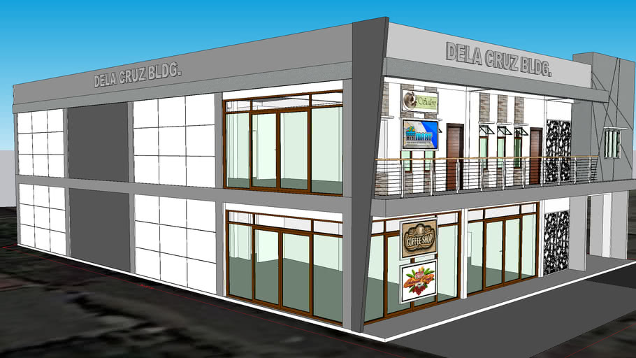 two story building | 3D Warehouse