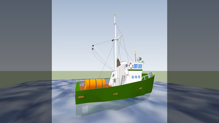 fish boat | 3D Warehouse