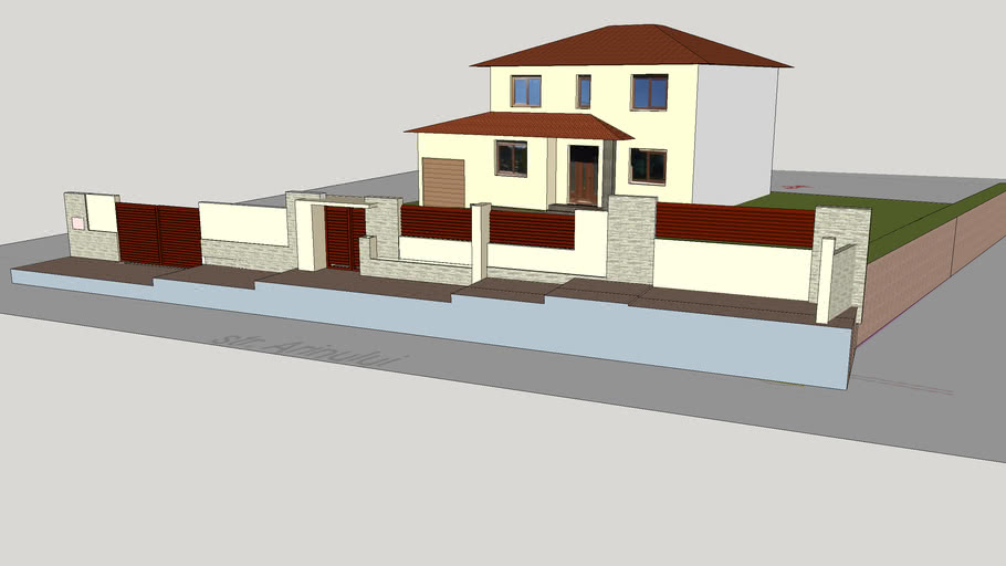PROIECT 3D GARD CASA CLAUDIU | 3D Warehouse