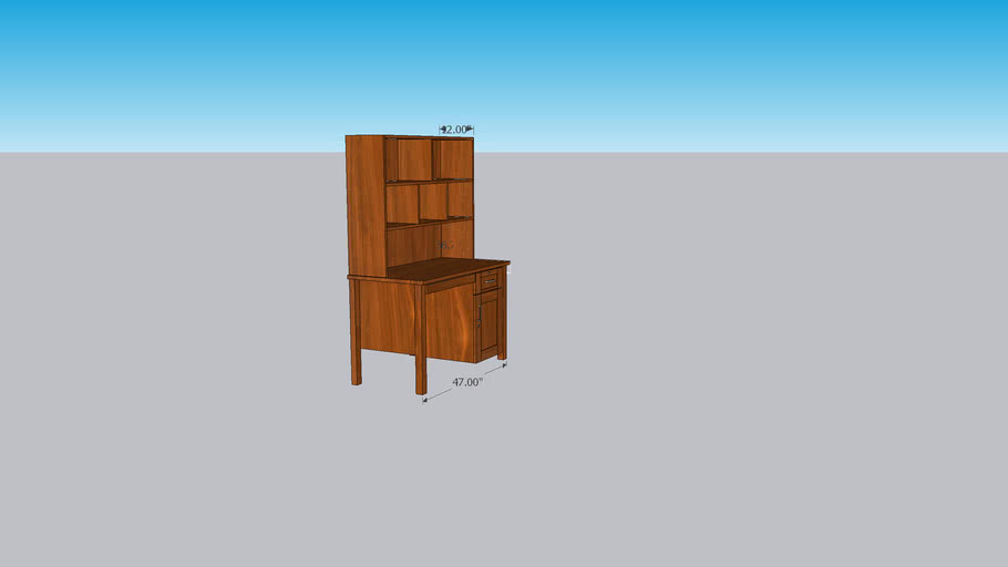 writing table | 3D Warehouse
