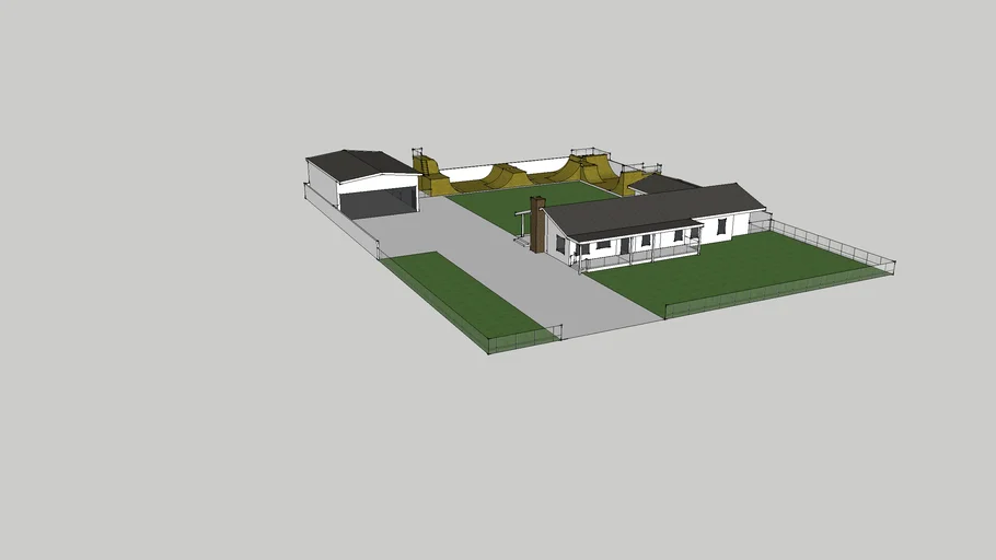 HOUSE MODEL WITH RAMPS | 3D Warehouse