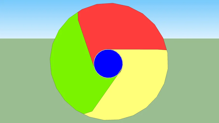 logo google chrome | 3D Warehouse