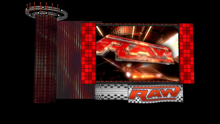 WWE RAW HD Set | 3D Warehouse
