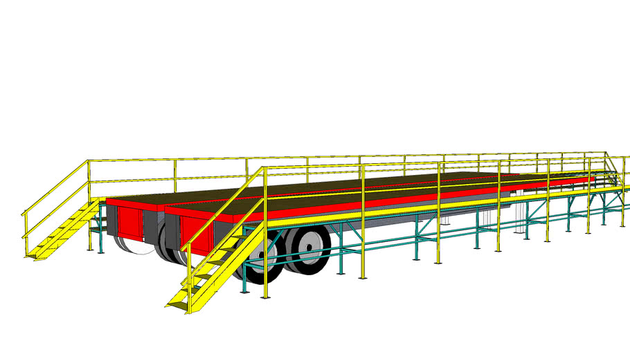 Elevated Shop Walkway | 3D Warehouse