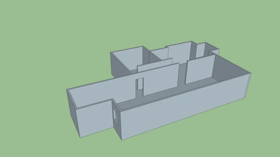 basement floorplan | 3D Warehouse