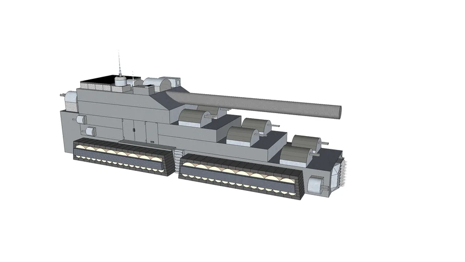 M-92A4 Goliath Mega Tank | 3D Warehouse