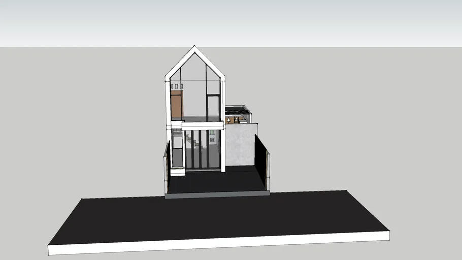 Desain rumah pak aji 040720 | 3D Warehouse