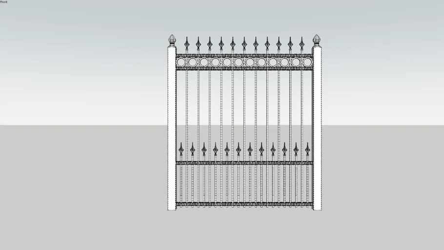 Grade Cerca 2 | 3D Warehouse