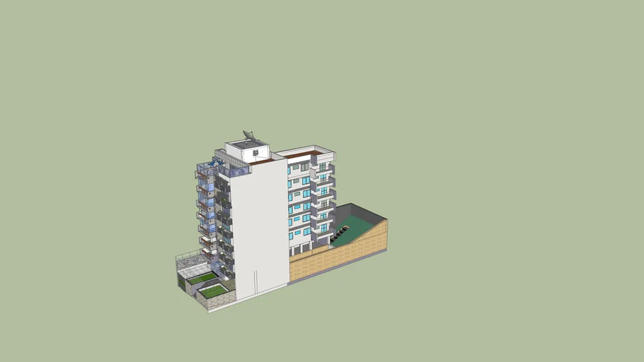 EDIFÍCIO RESIDENCIAL | 3D Warehouse