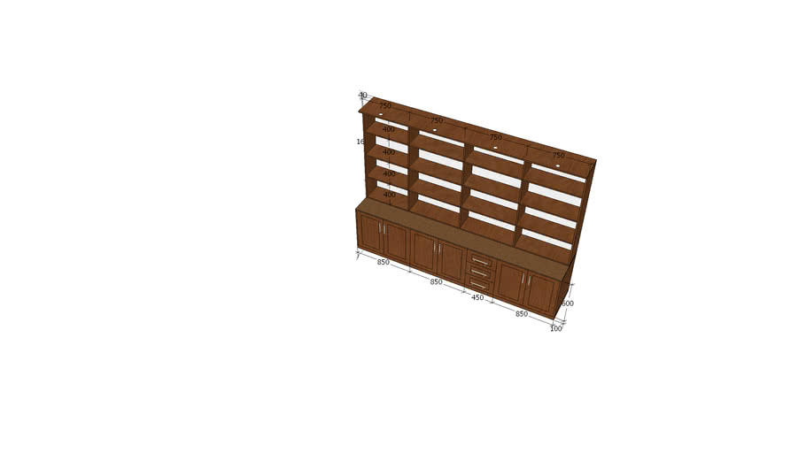 Bar counter | 3D Warehouse