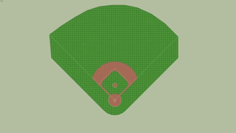 College/ Pro Baseball field | 3D Warehouse
