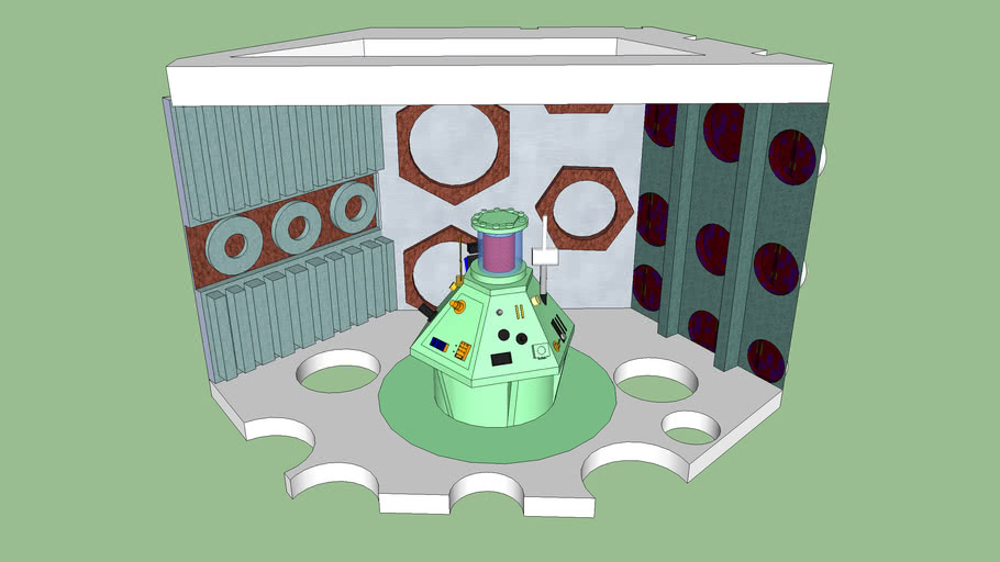 doctor who junk yard tardis | 3D Warehouse