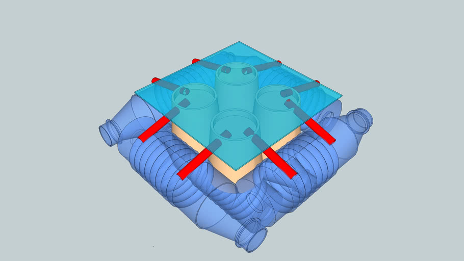 water floating structure 2 | 3D Warehouse