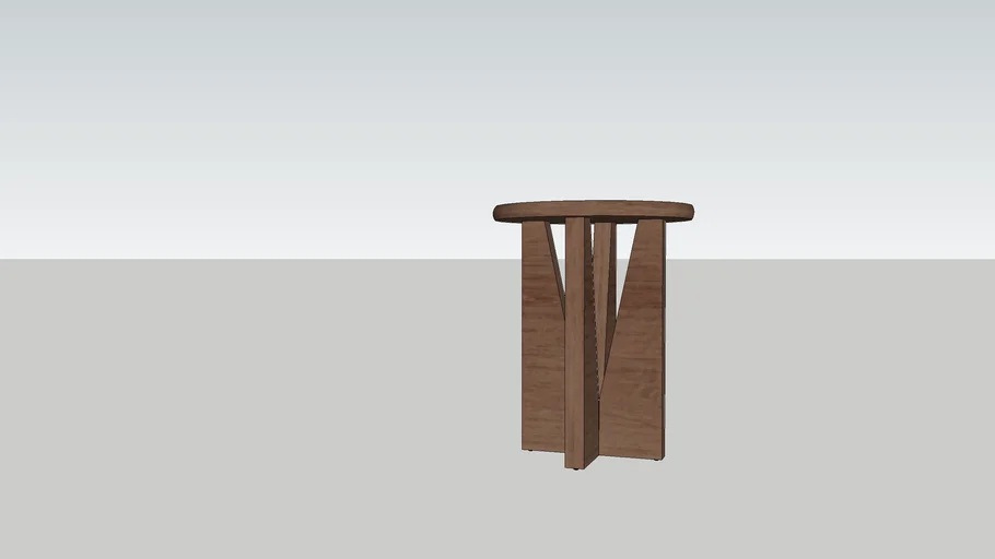 V side table | 3D Warehouse