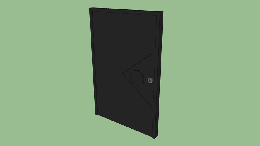 Modern Exterior Door | 3D Warehouse