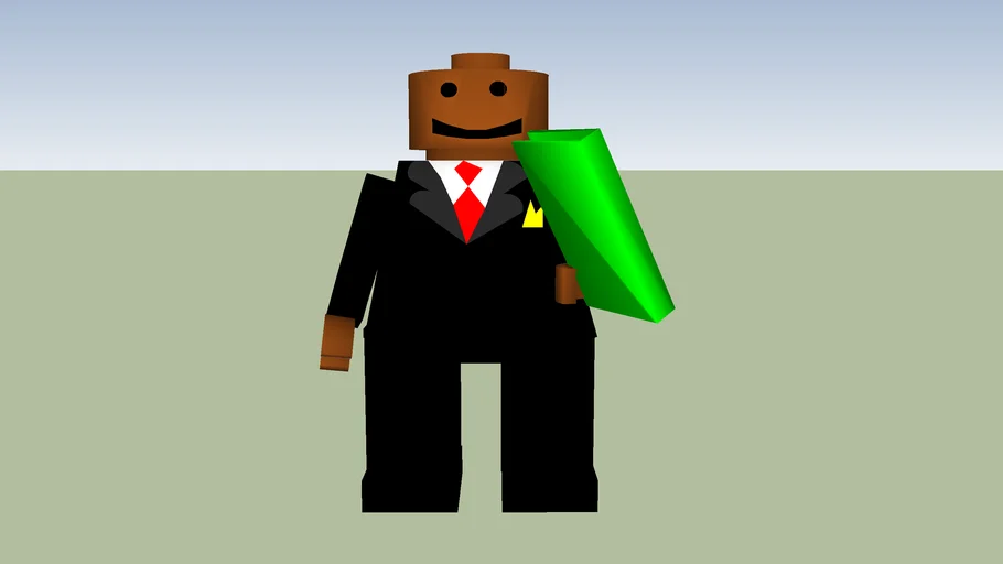 LEGO Barrack Obama | 3D Warehouse