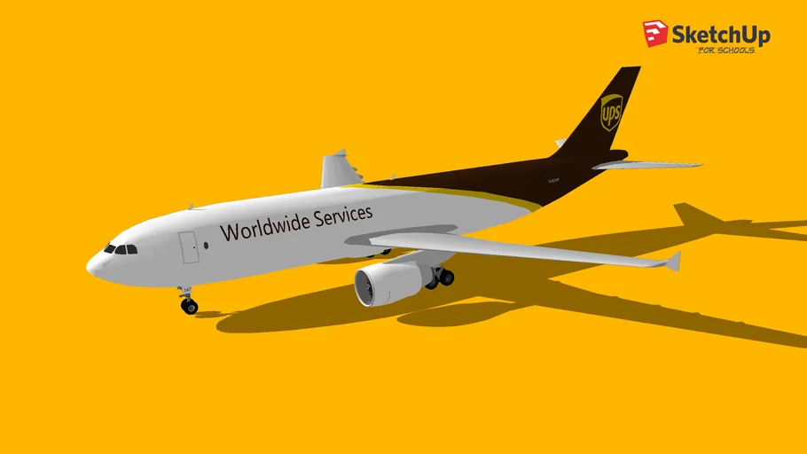 Ups-A306F (N167UP) | 3D Warehouse