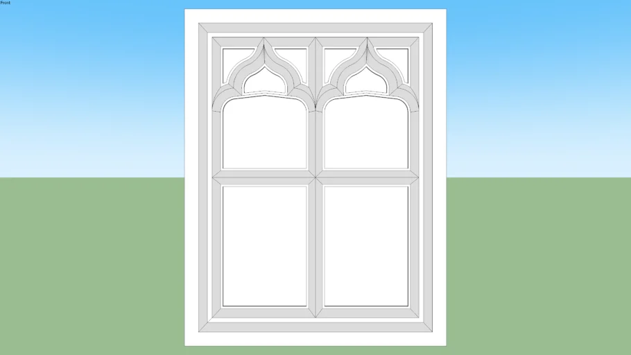 Gothic Window 1 | 3D Warehouse
